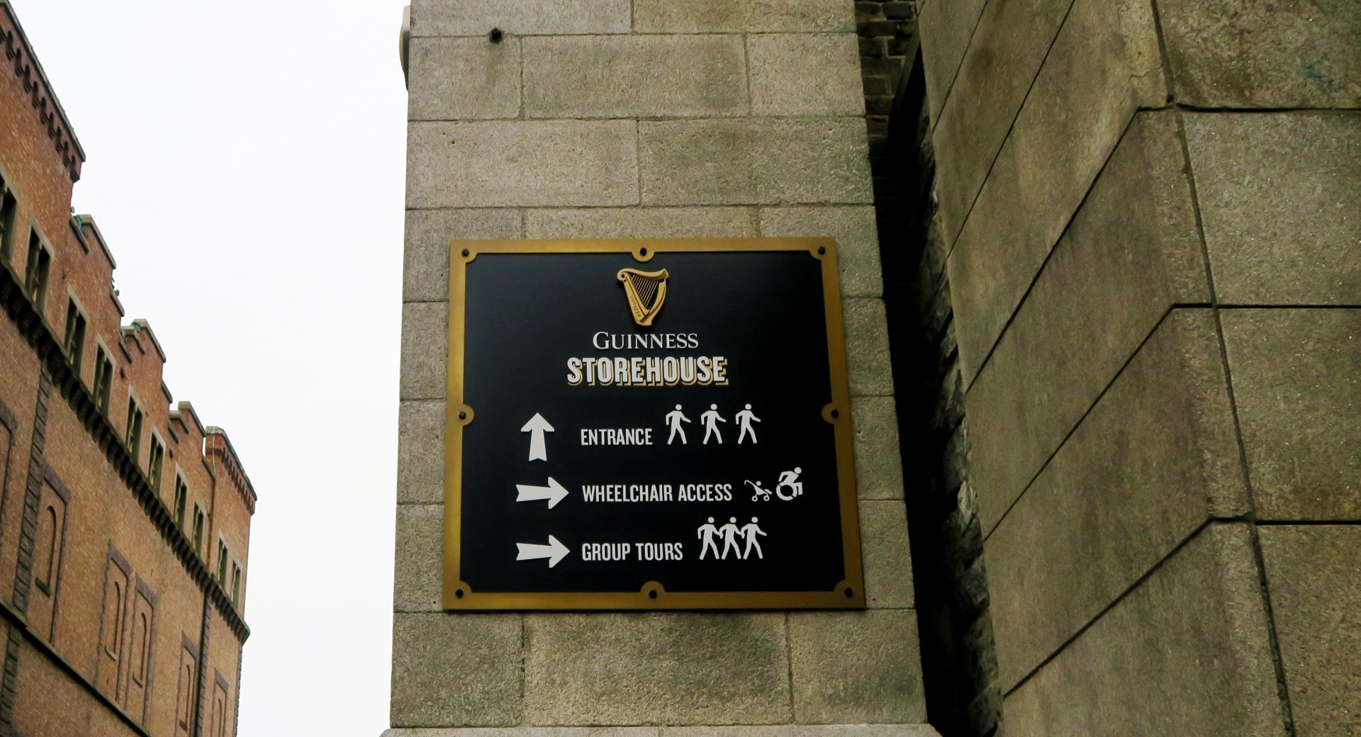 There is an entrance for people with disabilities, which is located on ...